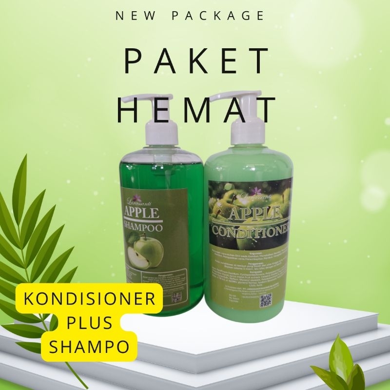 Jual APEL SHAMPOO PLUS CONDITIONER 500ML | Shopee Indonesia