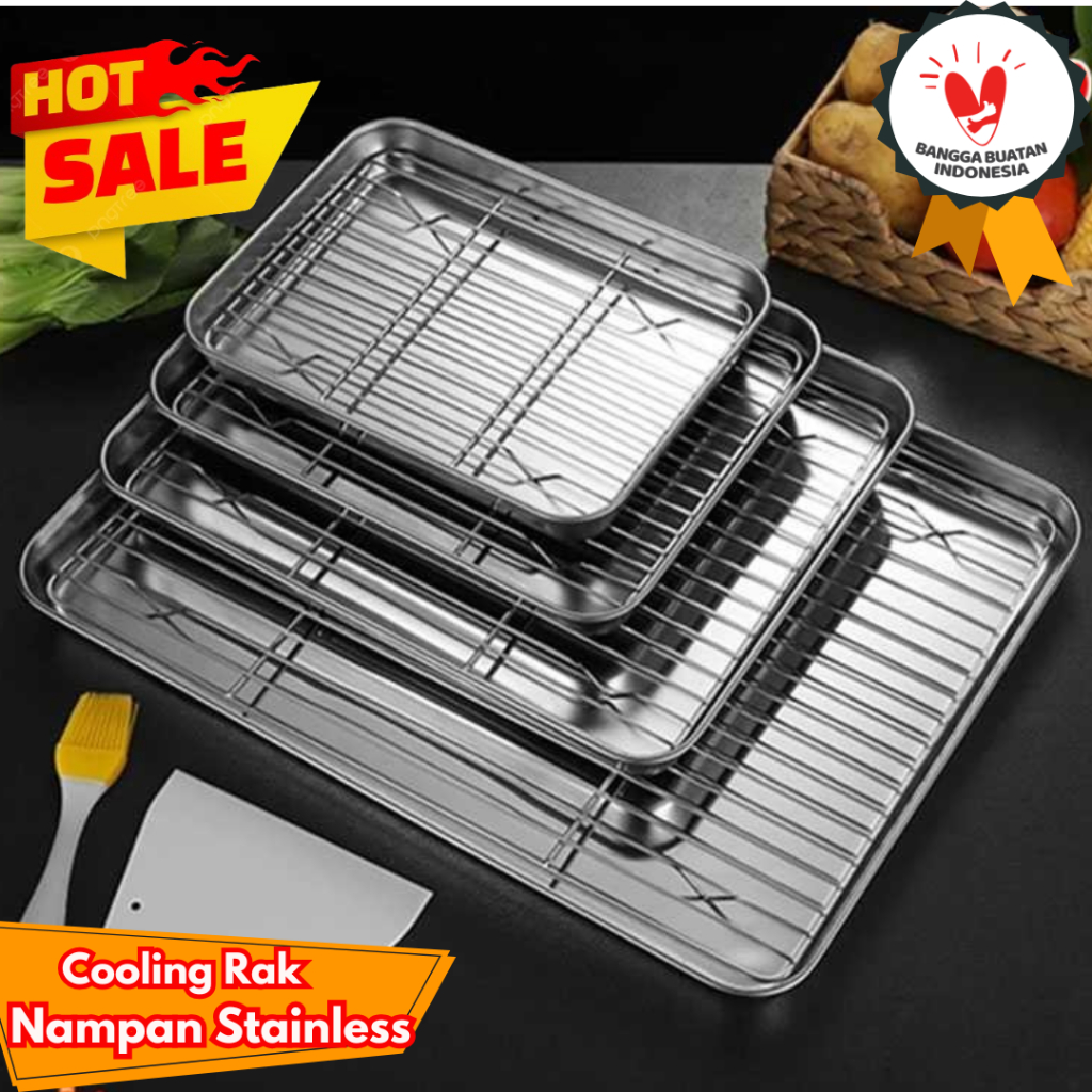 Jual COOLING RAK DAN WADAH MINYAK STAINLESS PENIRIS MAKANAN / RACK ...