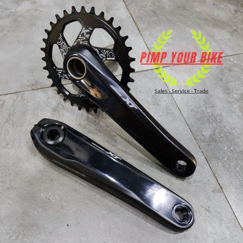 Jual Crank Shimano Deore XT M8100 170mm 30T 32T 34T 36T Japan | Shopee Indonesia