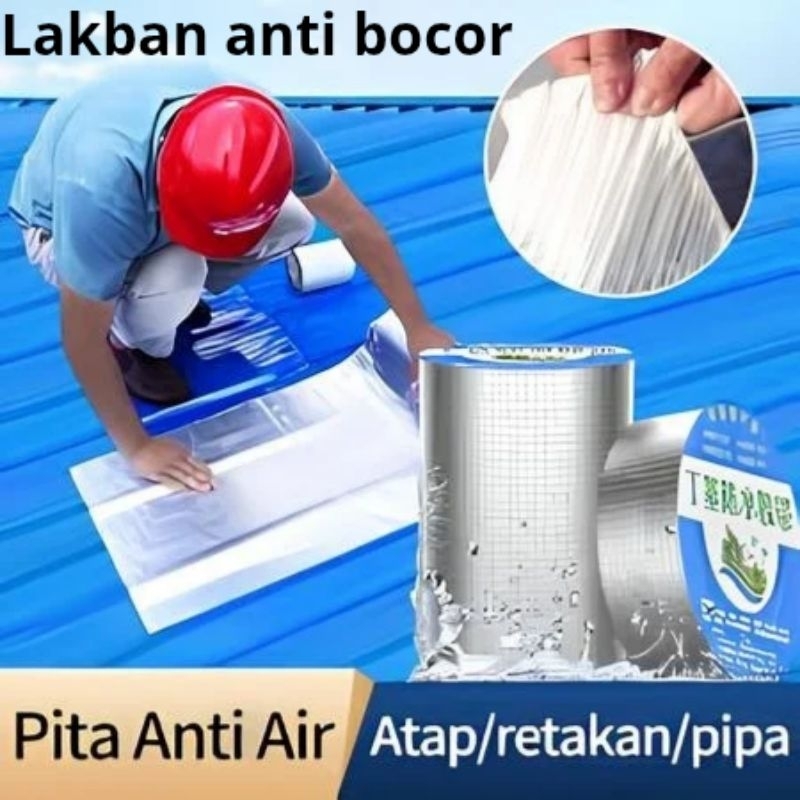 Jual LAKBAN ANTI BOCOR 3M LEM ANTI AIR ALUMUNIUM FOIL BUTYL SUPER WATERPROOF TAPE | Shopee Indonesia