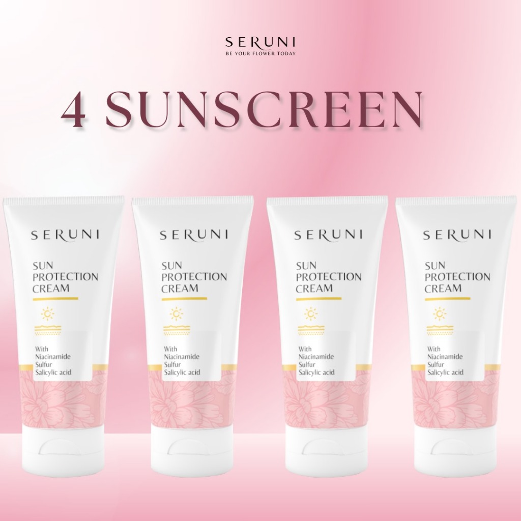 Jual [NEW REFORMULASI] Seruni- Bundling Sun Protection Cream - Membantu ...