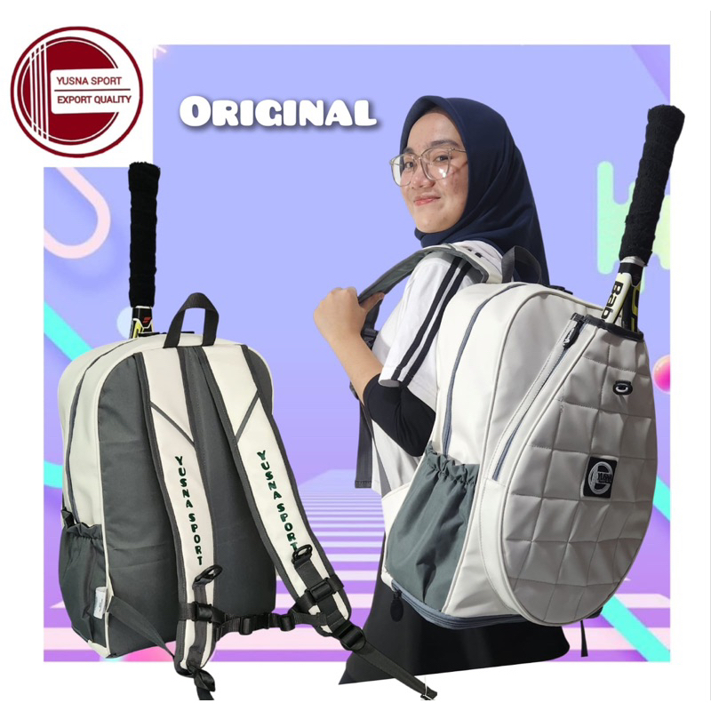 Jual TAS RAKET RANSEL YUSNA SPORT TENIS BADMINTON YN.011 | Shopee Indonesia