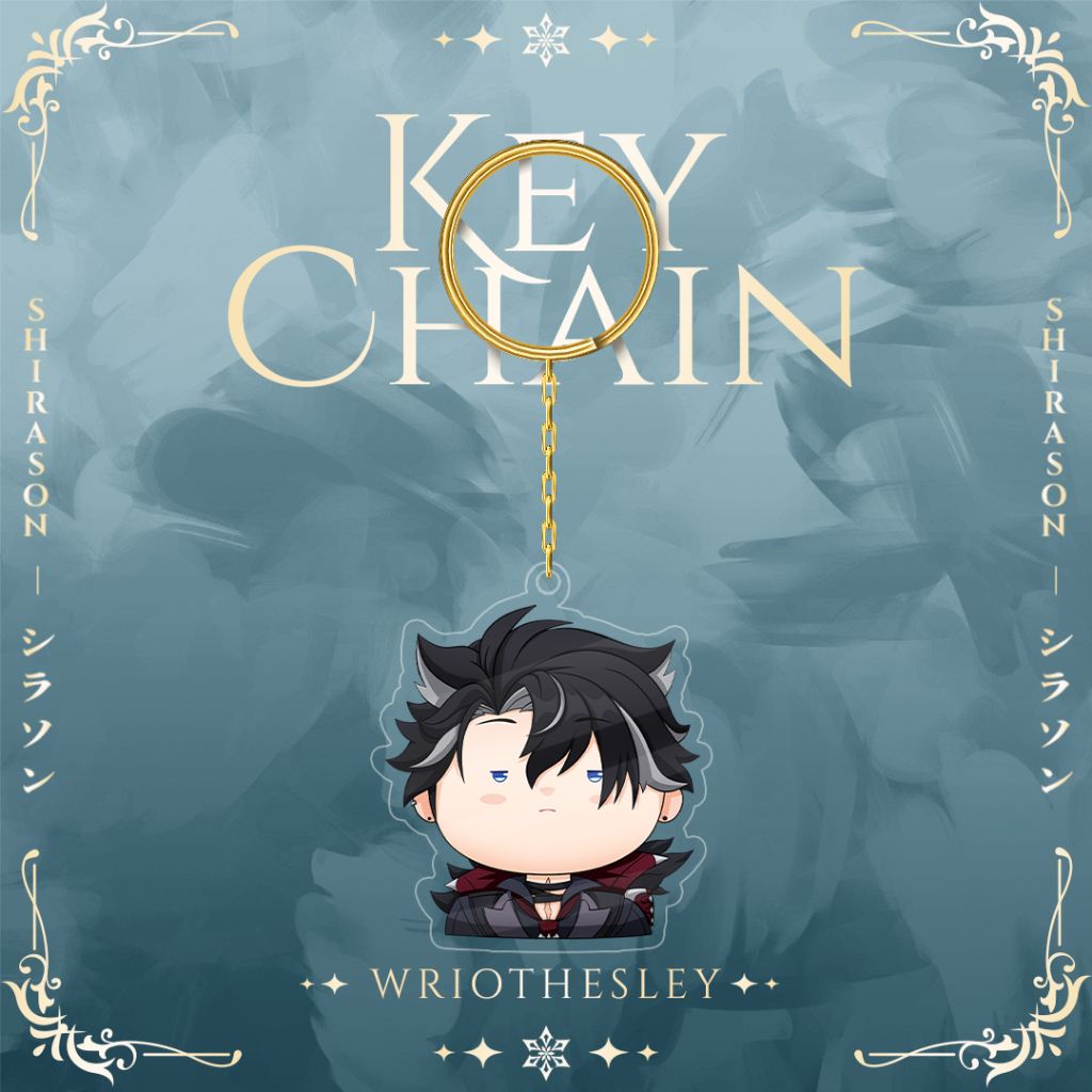 Jual Genshin Impact - Wriothesley Key Chain | Gantungan Kunci (art by ...