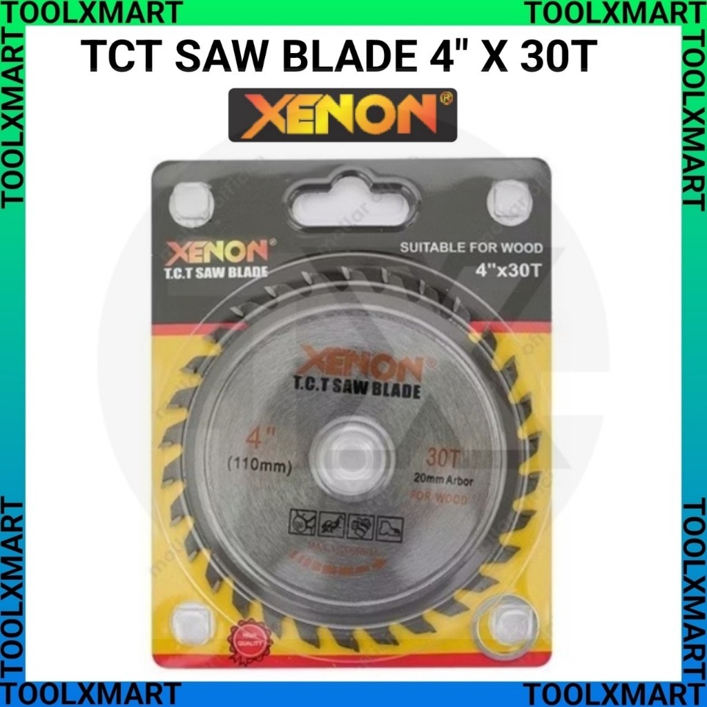 Jual Mata Potong Kayu Bulat 4 X 30 T Xenon Circular Saw Tct 4 Inchi 30 T Mata Gergaji