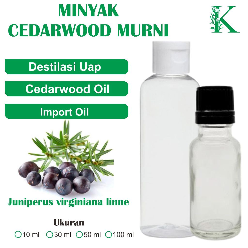 Jual minyak cedarwood kayu cedar merah murni asli tanpa campuran oil ...
