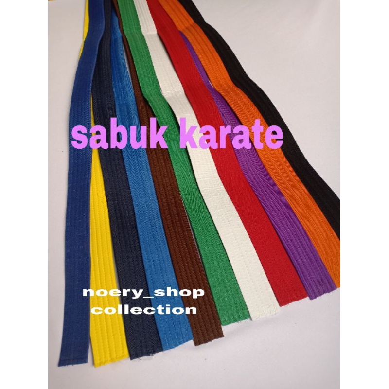 Jual Sabuk beladiri sabuk karate sabuk taekwondo sabuk pencak silat ...