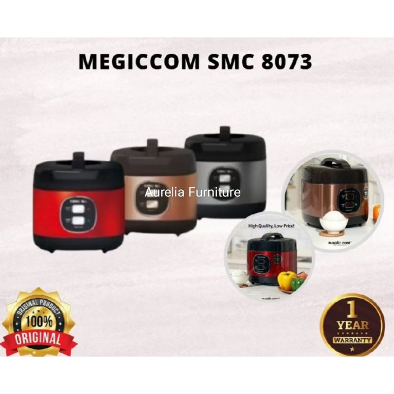 Jual YONG MA SMC 8073 3in 1/ MAGIC COM RICE COOKER 2 LITER ORIGINAL ...