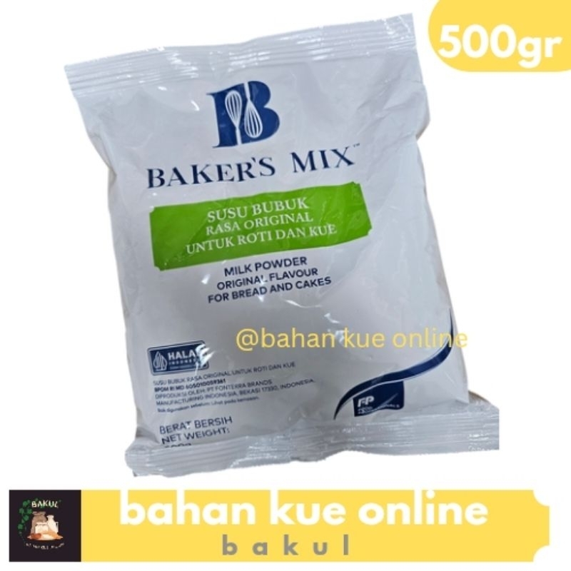 Jual Bakers Mix susu bubuk rasa original / milk powder 500gr | Shopee ...
