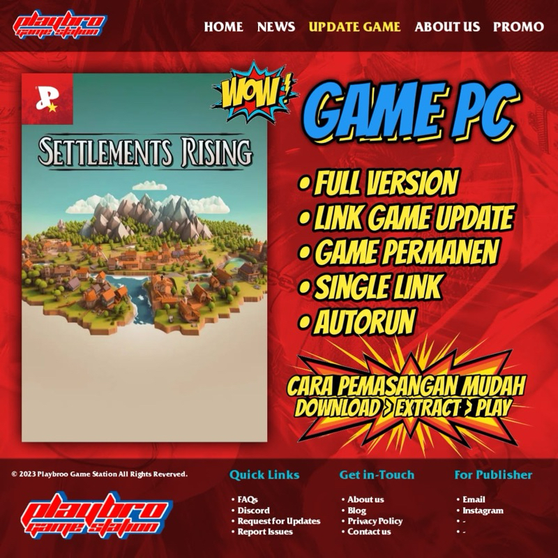 Jual Settlements Rising - Game PC/Laptop (Download to Play Bro!) | Shopee Indonesia