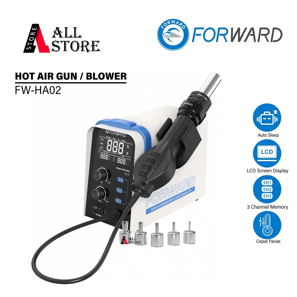 Jual Forward FW-HA02 Hot Air Station - Alat Solder & Desolder Profesional - Alat Reparasi ...