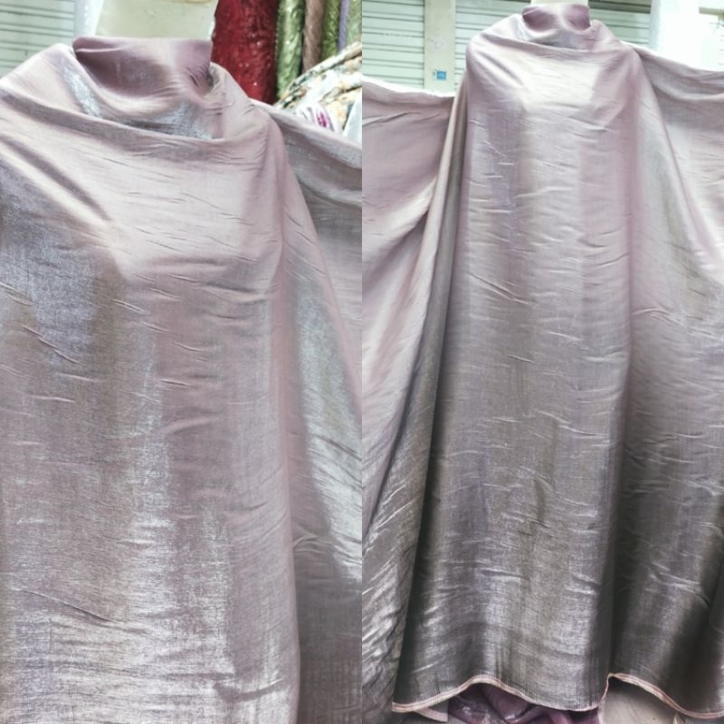 Jual Bahan kain Shimmer Ombre two tone/ Shimmer gradasi premium/COD ...