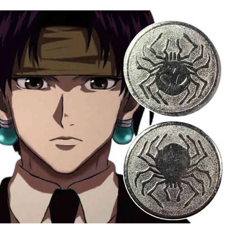 Jual Koin Cosplay Anime Hunter x Hunter Chrillo Lucilfer Spider Coin ...