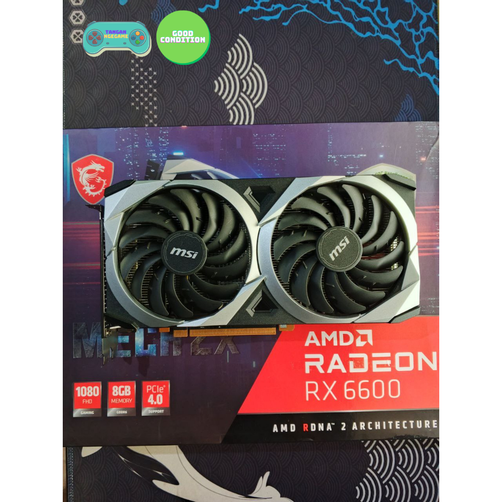 Jual VGA AMD MSI RX 6600 8GB | Shopee Indonesia