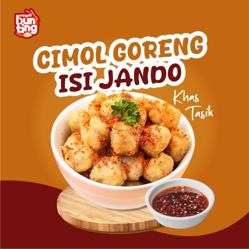 Jual Cimol Goreng Isi Jando ( Cemilan Khas Tasik) | Shopee Indonesia