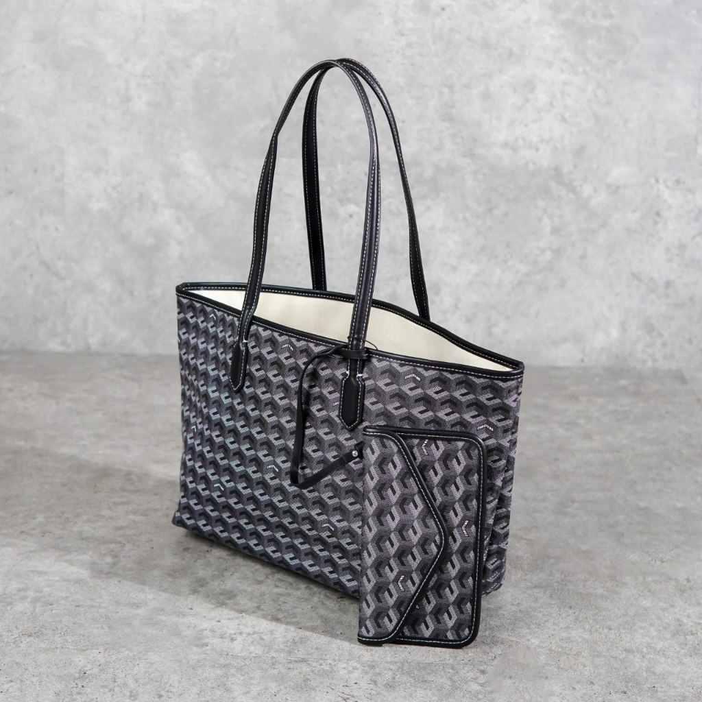 Jual Tas CHRISTY NG MONOGRAM PATTERN BLACK TOTE BAG LARGE 100% ORIGINAL ...