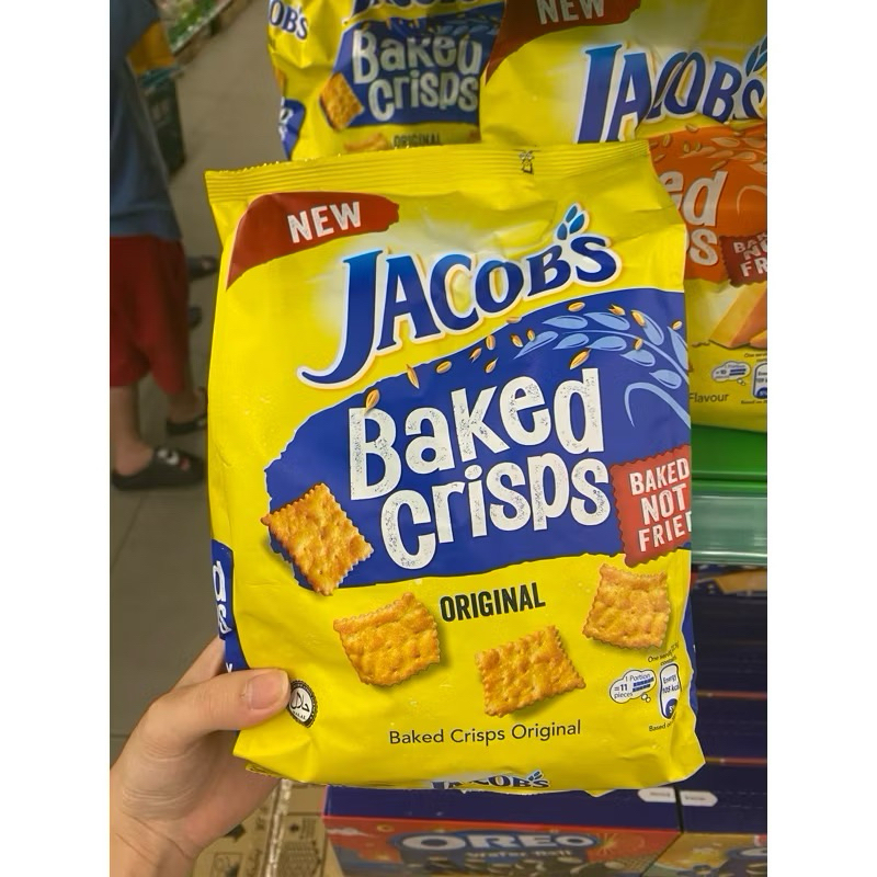 Jual jacobs baked crisps 229gr | Shopee Indonesia