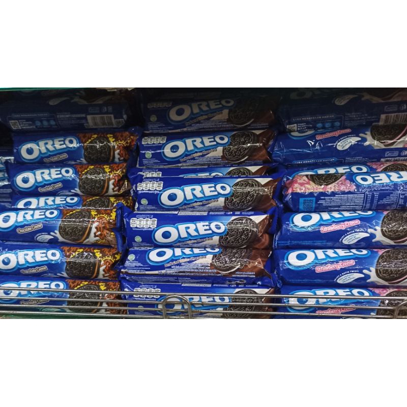 Jual Oreo 119,6 Gr All Varian (Cokelat, Strawberry,Vanilla) | Shopee ...