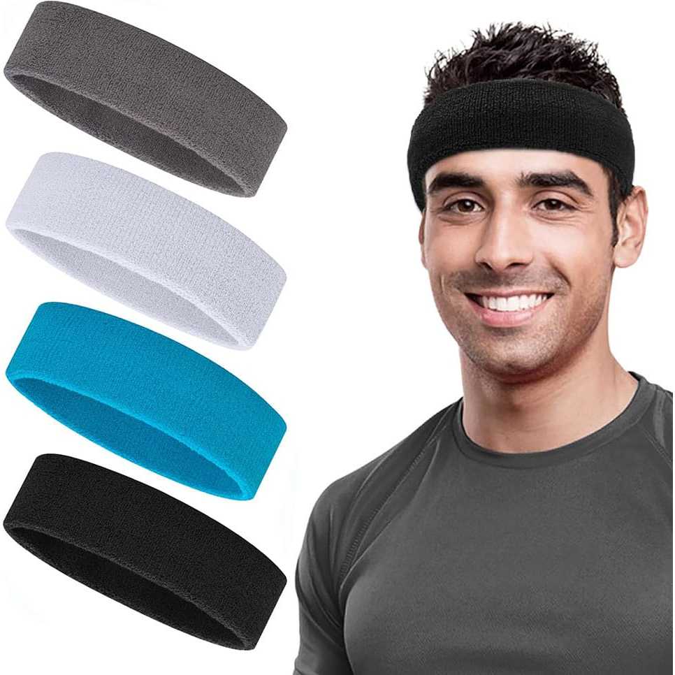 Jual Headband Hairband Sport Running Head Band Pria Wanita Tenis ...