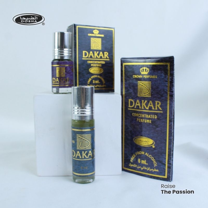 Jual Parfum Dobha Aroma Dakar 6ml Original Non Alkohol | Shopee Indonesia