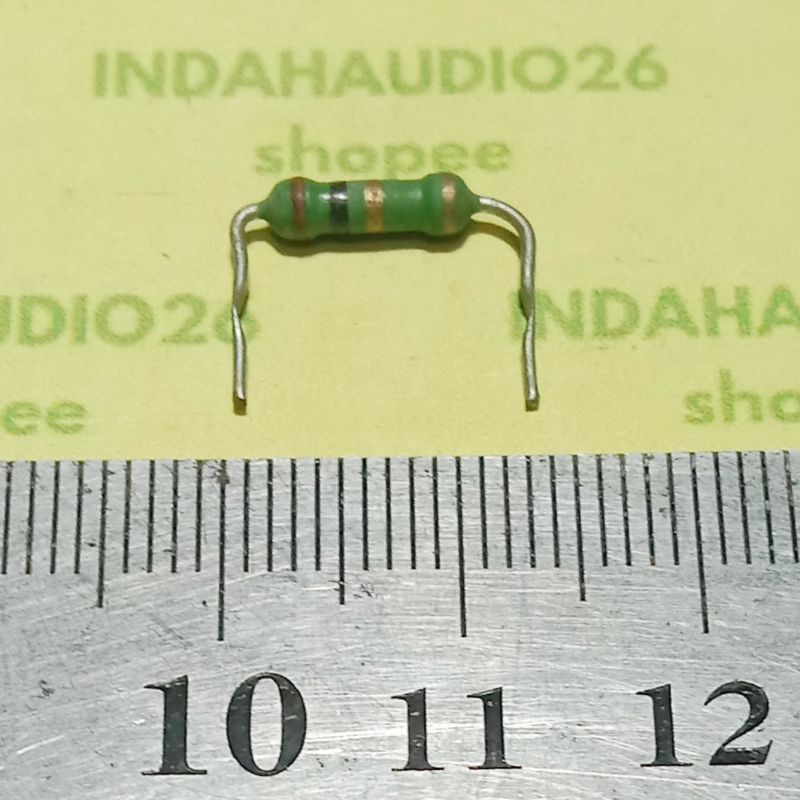 Jual japan 1R 1W 5% kaki tembaga resistor body kecil 1 ohm 1watt 1 ohm ...