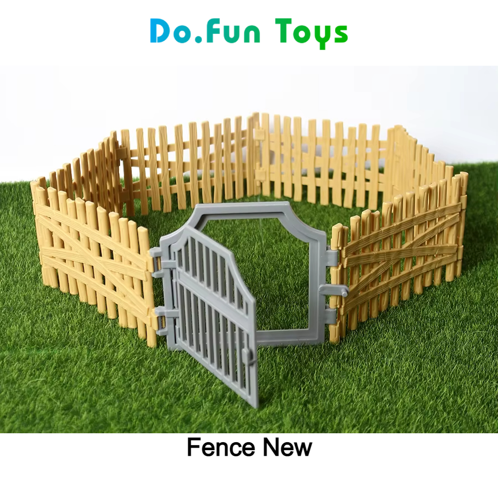 Jual Mainan Miniatur Diorama Pagar Kandang Hewan Dengan Pintu / Animal ...