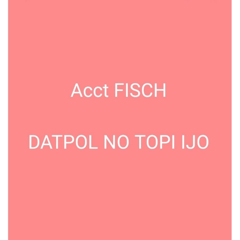Jual Acctt FISCH No Topi ijo | Shopee Indonesia