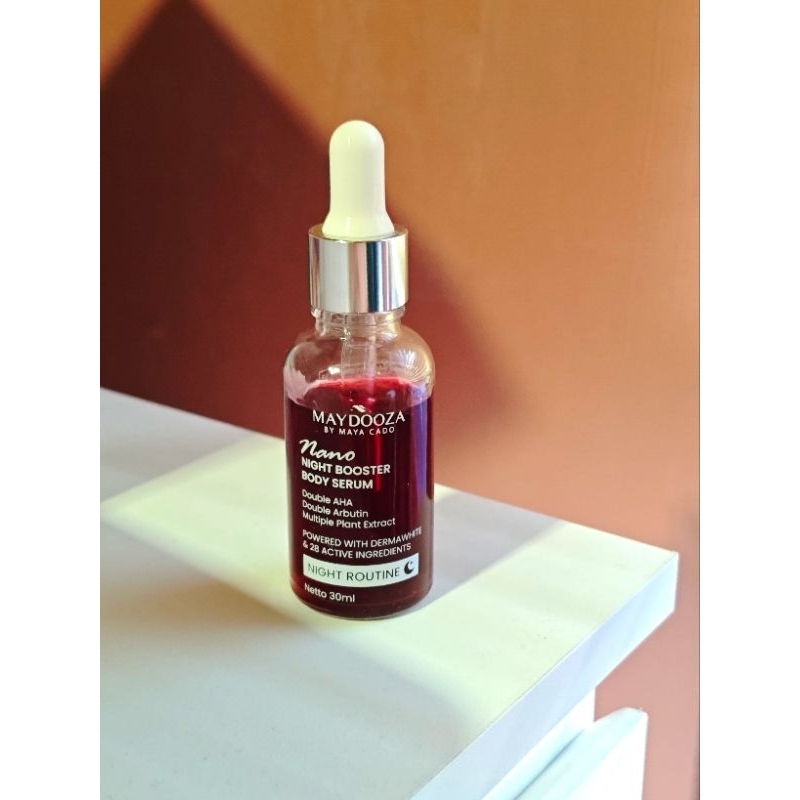 Jual MAYDOOZA BY MAYA CADO NANO NIGHT BOOSTER BODY SERUM 30 ML | Shopee ...