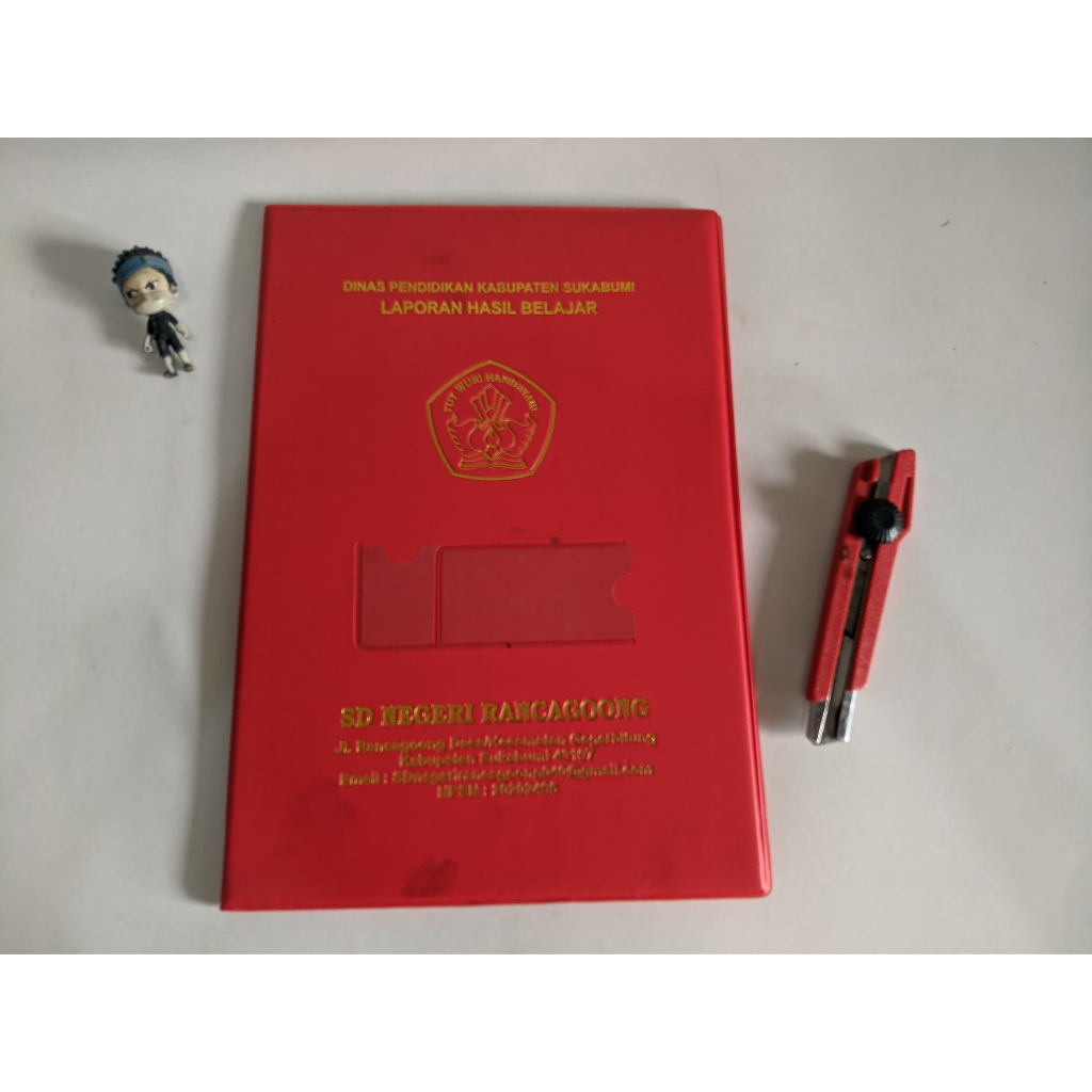 Jual Map rapot | sampul raport | custom map k-13 untuk SD/SMP/SMA/SMK ...