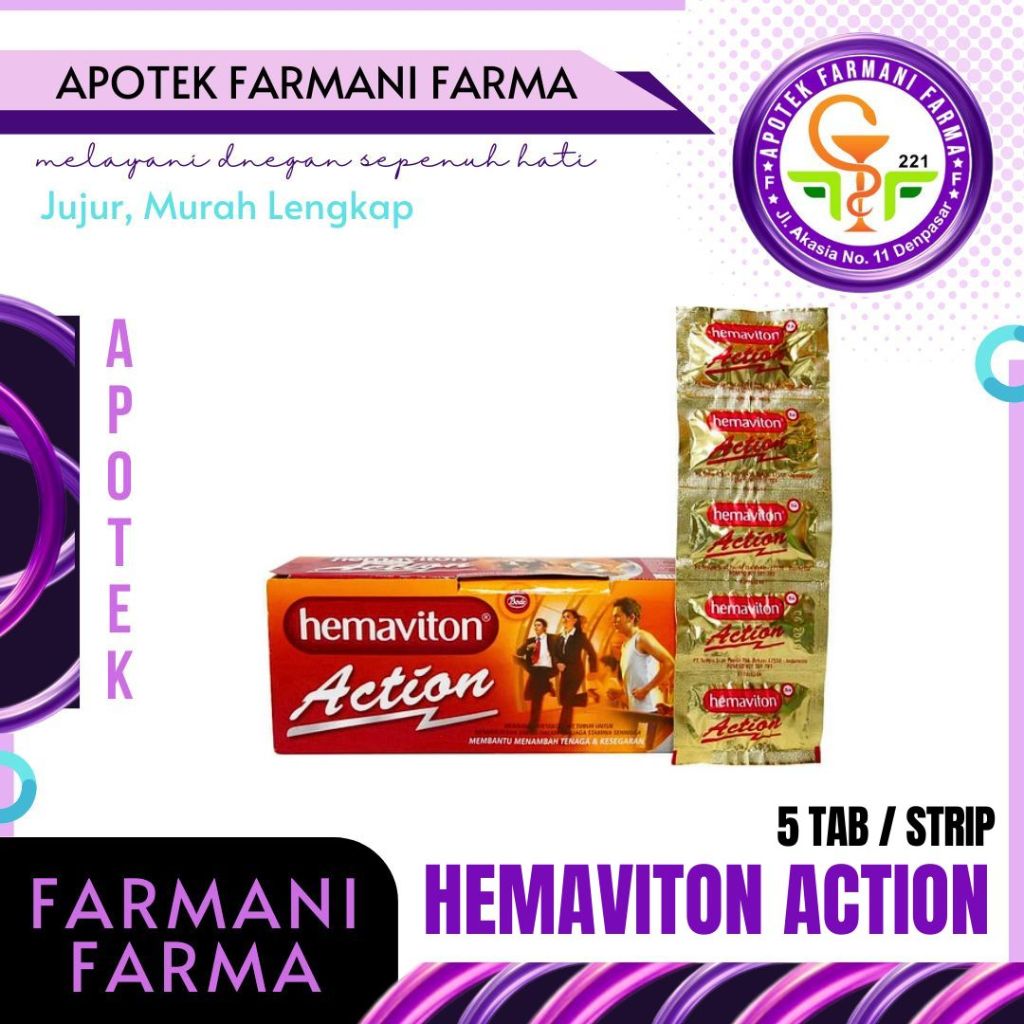 Jual HEMAVITON ACTION STRIP VITAMIN | Shopee Indonesia