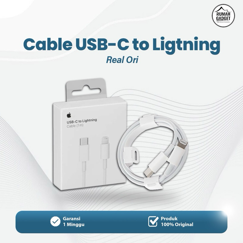Jual Kabel Apple Usb Type C to Lightning | Shopee Indonesia