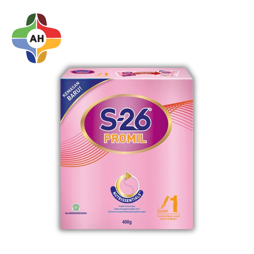 Jual S-26 Promil Tahap 1 Susu Formula Usia 0-6 Bulan 400 gr / Apotek ...
