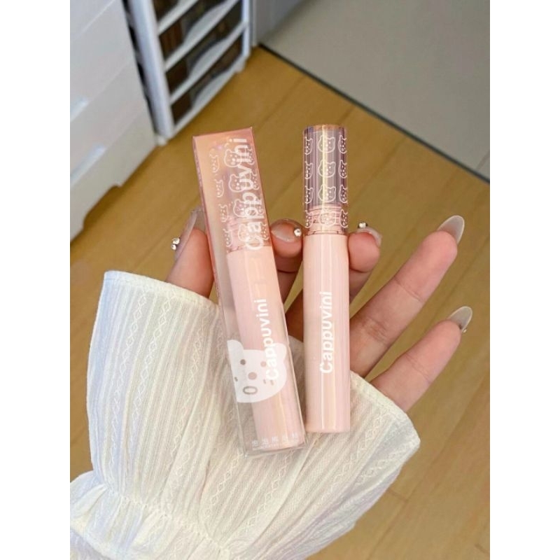 Jual Cappuvini Glass LipGloss Korean Water Lip Gloss Mirror Lip Tint Glossy Lipstick | Shopee ...