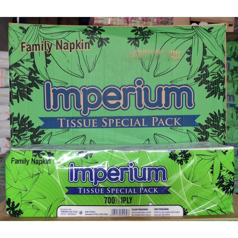 Jual IMPERIUM TISSUE SPECIAl PACK 700 LT /TISSUE MAKAN JUMBO 700 sheet ...