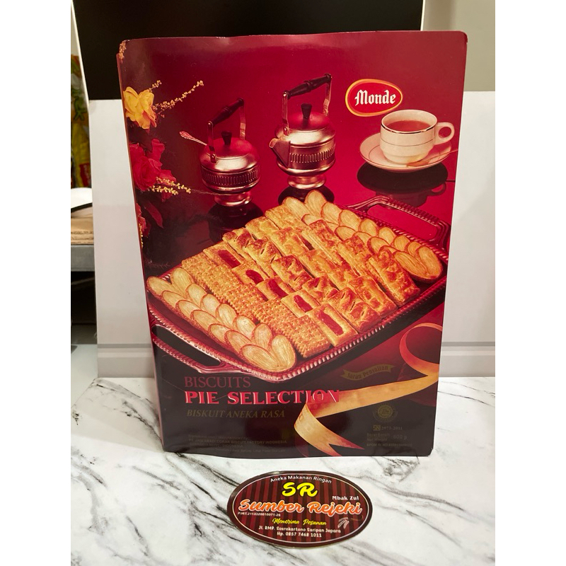Jual MONDE BISCUIT PIE SELECTION UKURAN 800gr (free bubble wrap dan ...