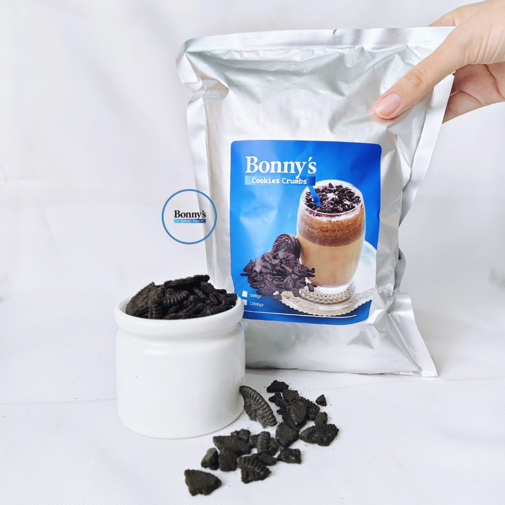 Jual Bonnys Cookies Crumbs Remahan Biskuit Coklat Topping Makanan ...