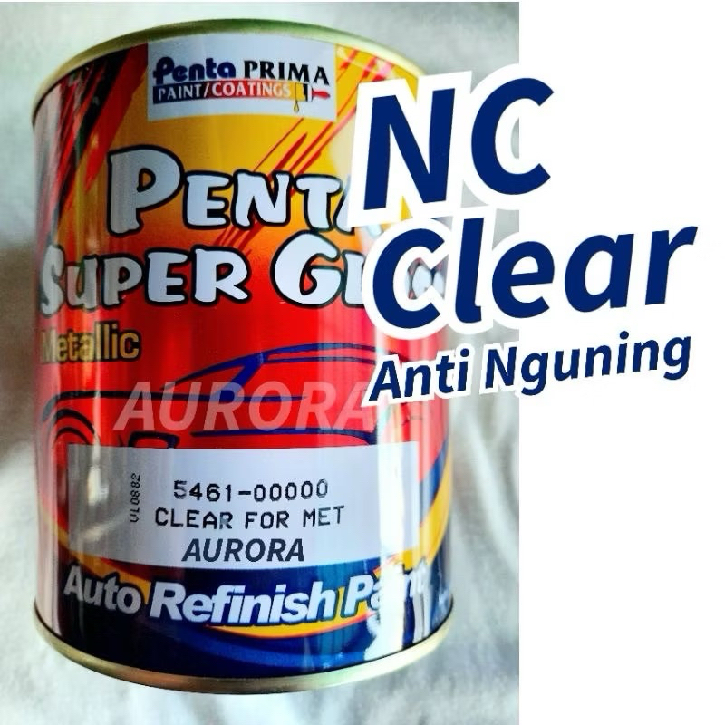 Jual Penta super gloss NC Clear For Met 200ml Clear Anti Nguning Vernis ...