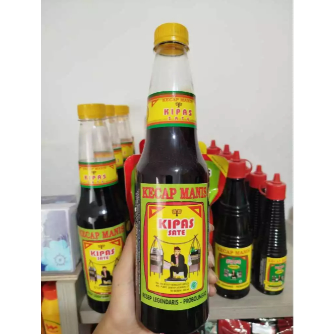 Jual KECAP MANIS CAP KIPAS SATE KEMASAN BOTOL KACA 610 ML | Shopee ...