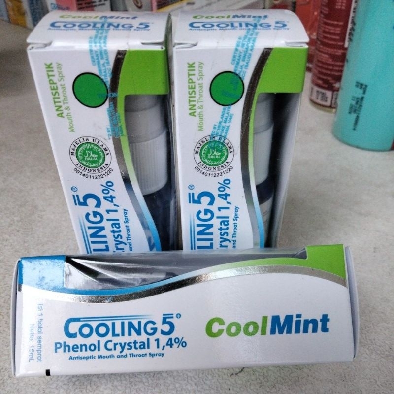 Jual Cooling 5 spray Cool Mint | Shopee Indonesia