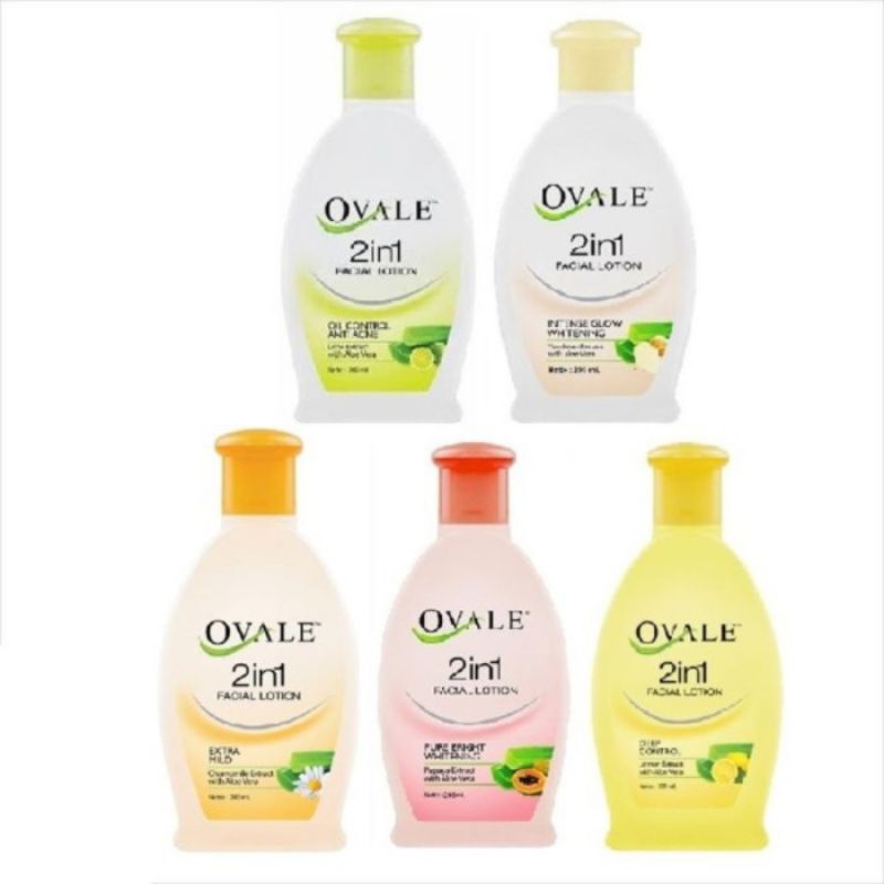 Jual Toner Ovale 2 in 1 Facial Lotion | Anti Acne 200ml | Shopee Indonesia