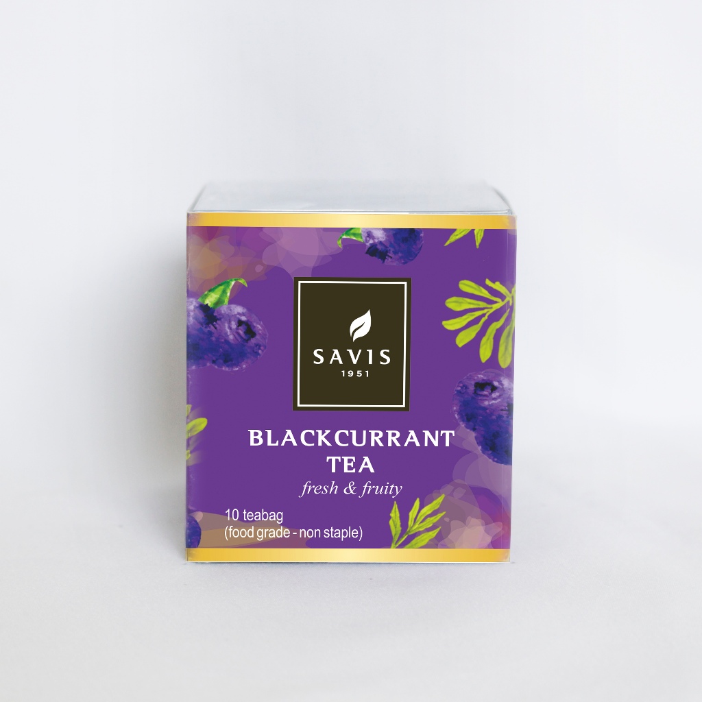 Jual Teh Premium Savis Isi 50 Teabag - BLACKCURRANT TEA | Shopee Indonesia