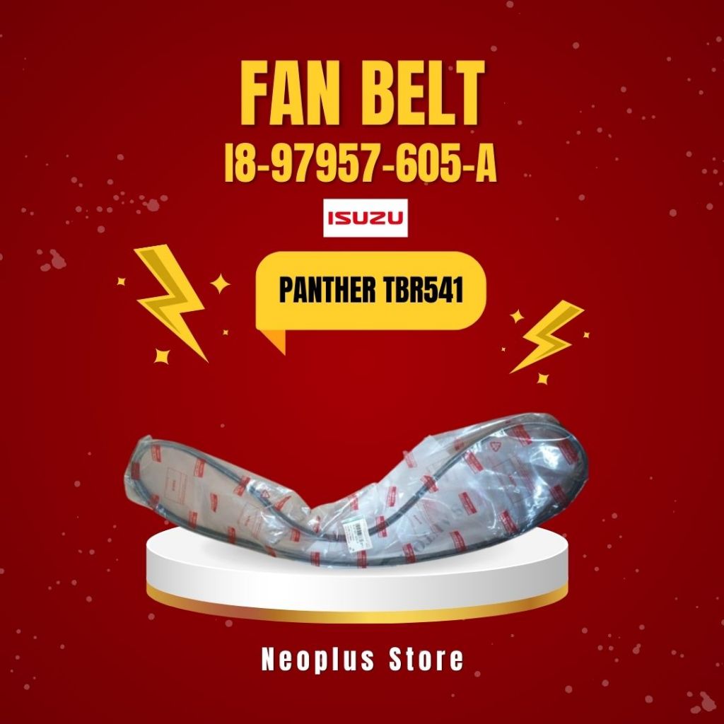 Jual FAN BELT ISUZU PANTHER TBR541 I8-97957-605-A | Shopee Indonesia