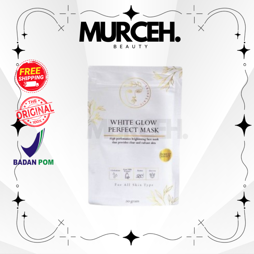 Jual [MURCEH] SKINFLAIR Mask White Glow Perfect Mask | Shopee Indonesia