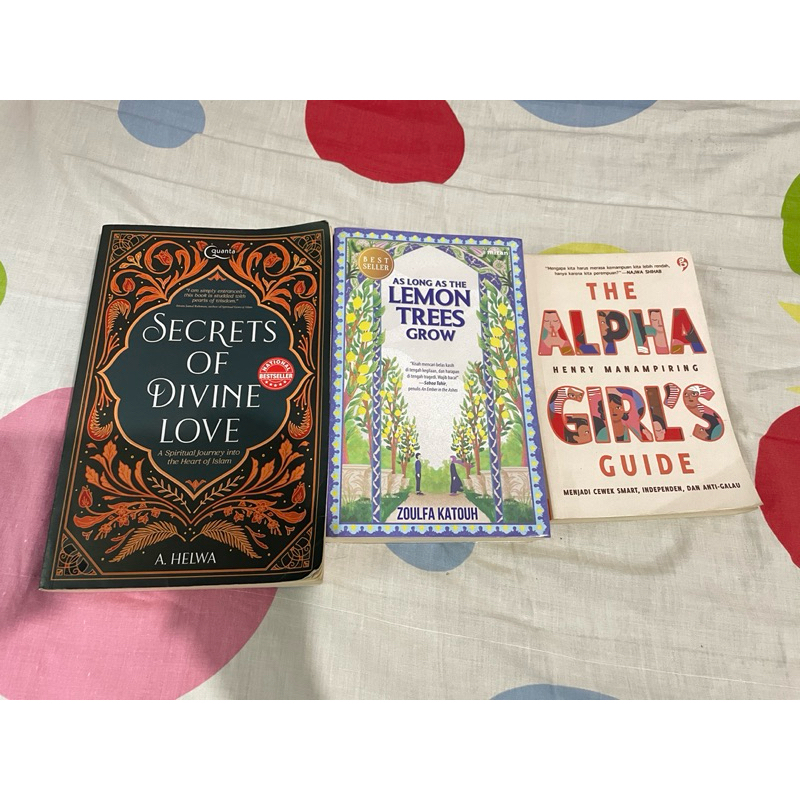 Jual preloved buku as long as the lemon trees grow, the alpha girls ...