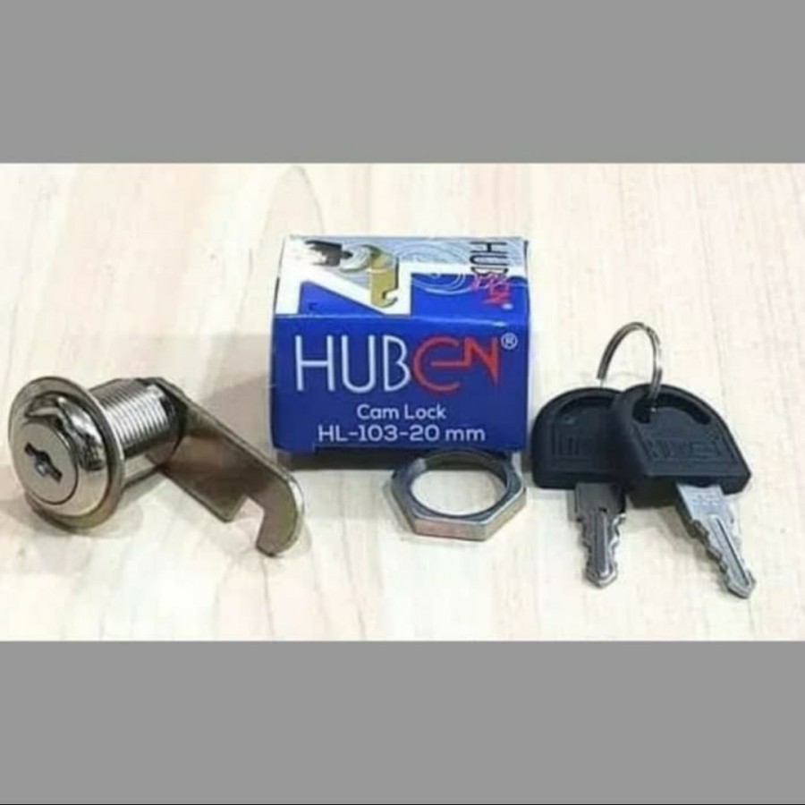Jual Kunci Loker Camlock Huben HL 103 20mm | Shopee Indonesia