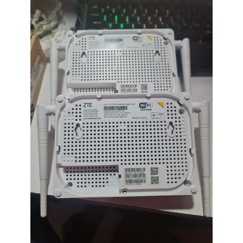 Jual ONT GPON ZTE ZXHN F672Y NEW, Open ONT Retail Dual band | Shopee ...