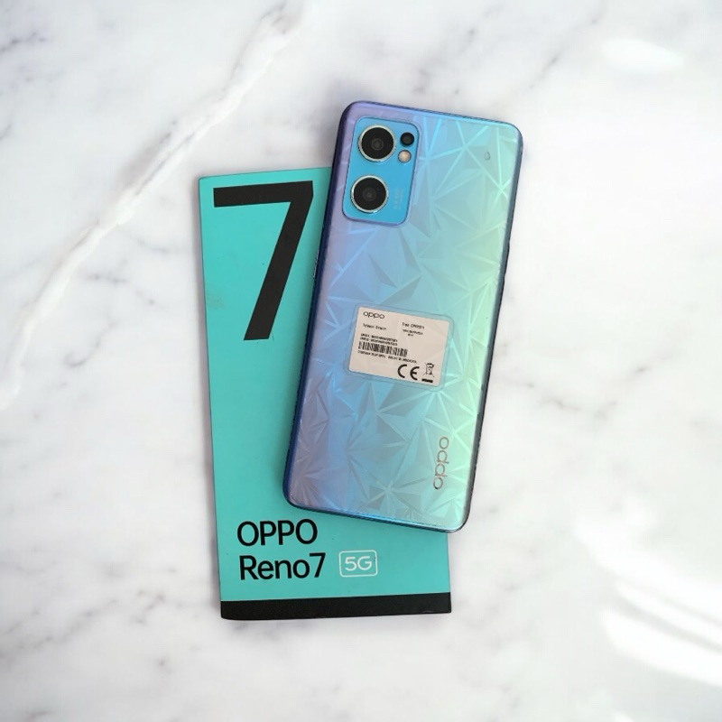 Jual Oppo reno 7 5G Ram 8/256gb bekas fullset / reno 7 5G normal | Shopee Indonesia