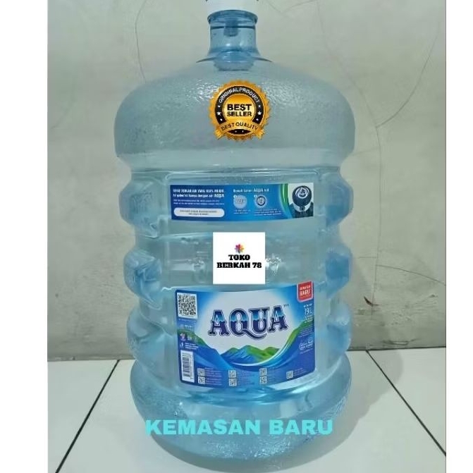 Jual Aqua Galon 19 Liter + Isi | Shopee Indonesia