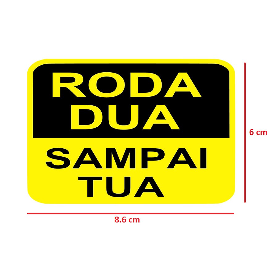 Jual Stiker Motor Unik Lucu Cutting Sticker Roda Dua Sampai Tua ...