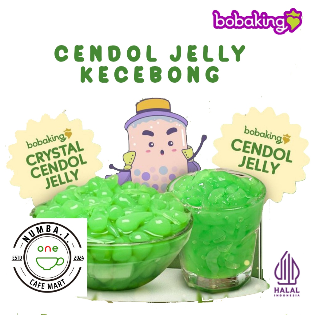 Jual 1 kg Bobaking Cendol Jelly Kecebong | Shopee Indonesia