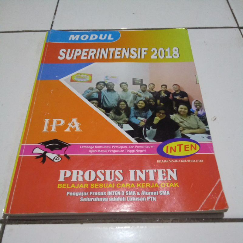 Jual MODUL SUPERINTENSIF 2018 IPA PROSUS INTEN | Shopee Indonesia